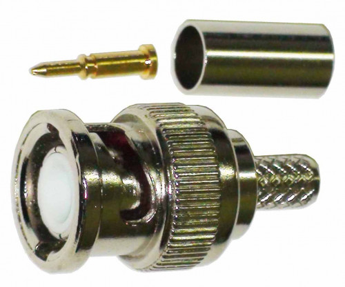 P.BNC บีบ สายRG58